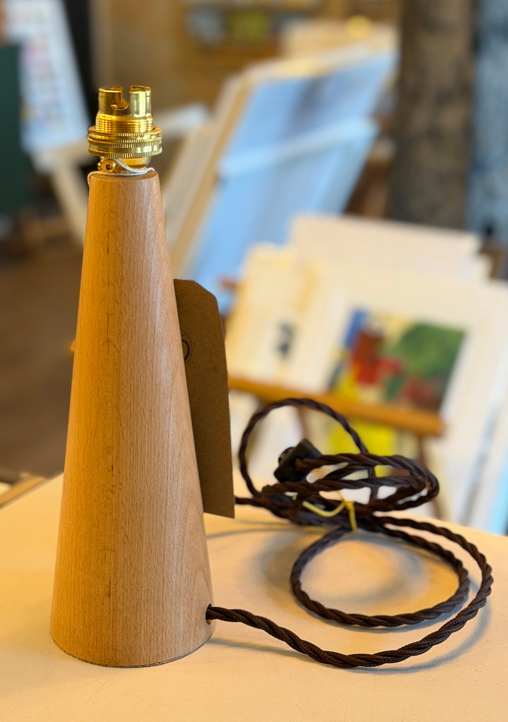 Glowood | Extra Large Cone Lamp – MAKE HOLT