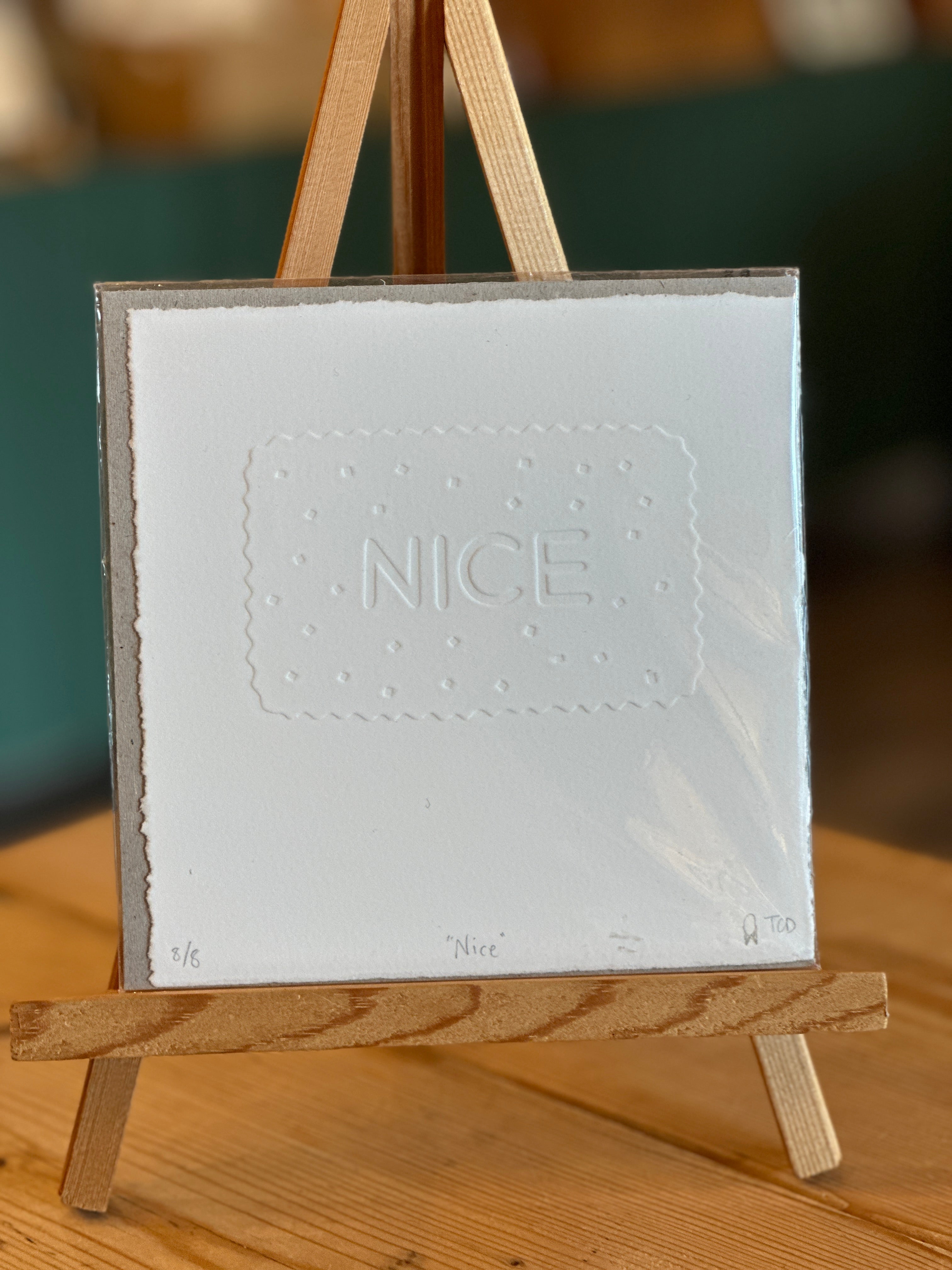 "Nice" – MAKE HOLT