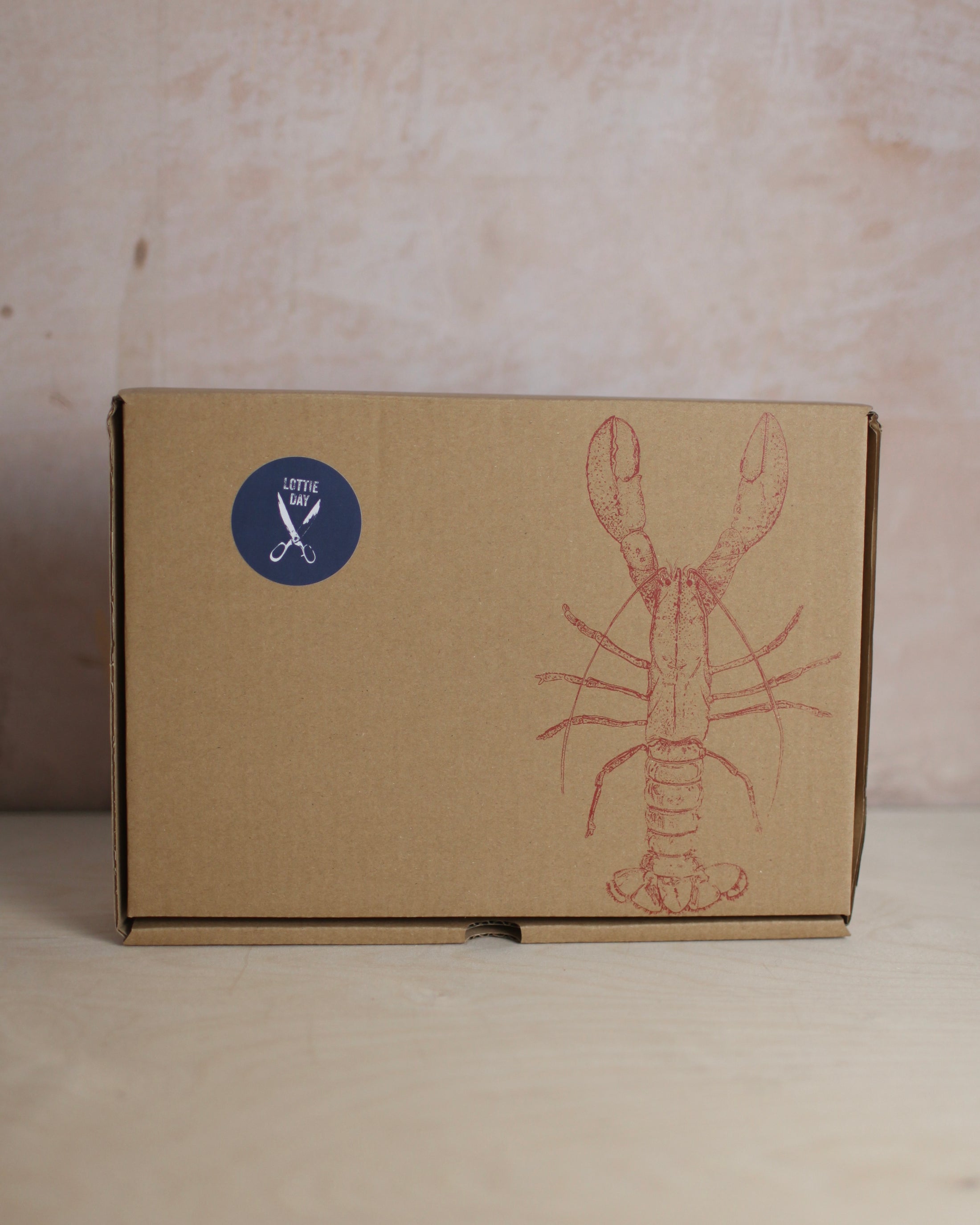 Lottie Day | Lobster print set of 6 napkins – MAKE HOLT